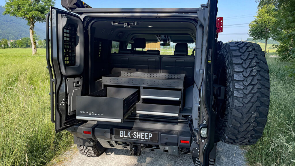 Ineos Grenadier high-quality accessories made in Switzerland!